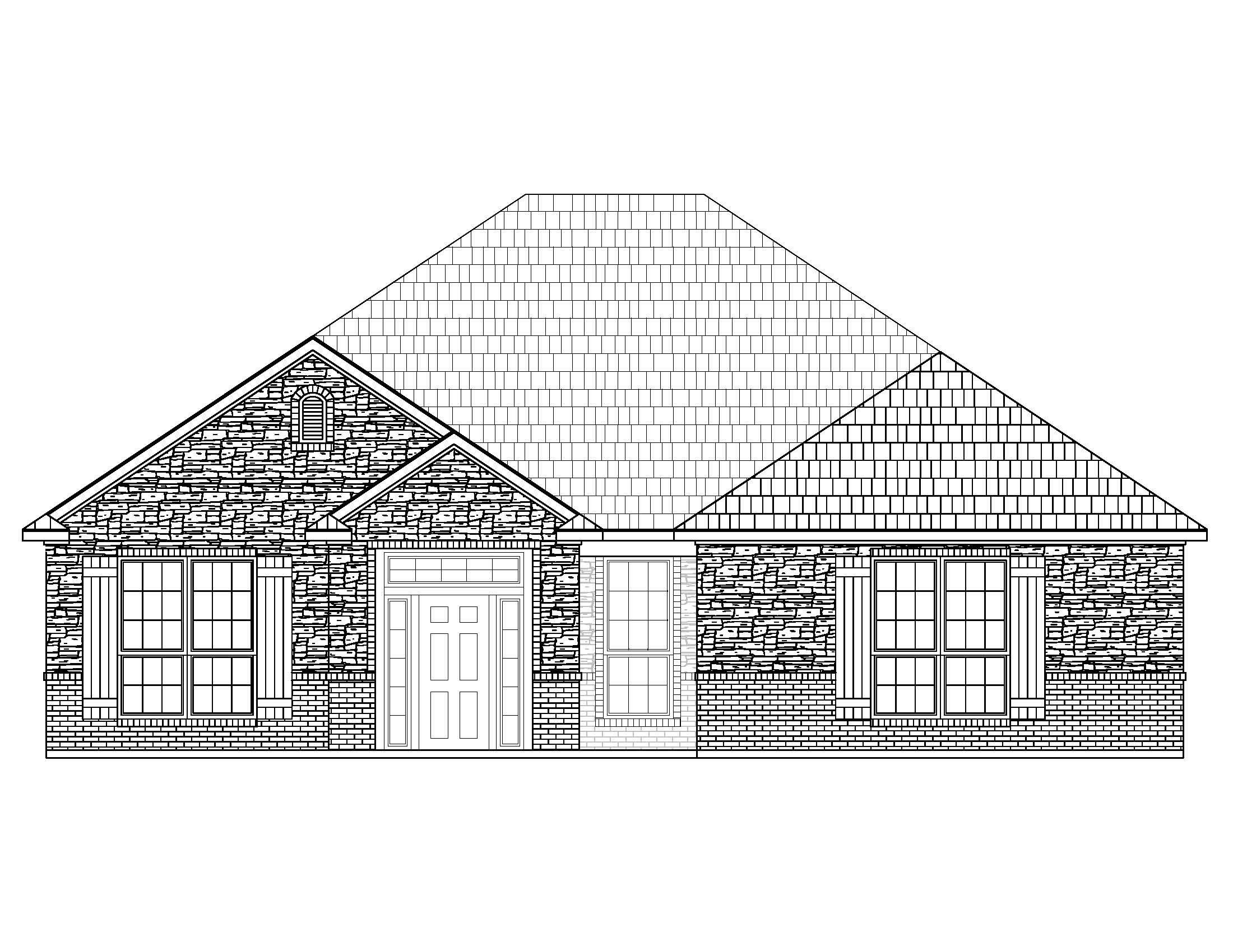 The Rio Grande II Floor Plan Floor Plan | Kiella Home Builders